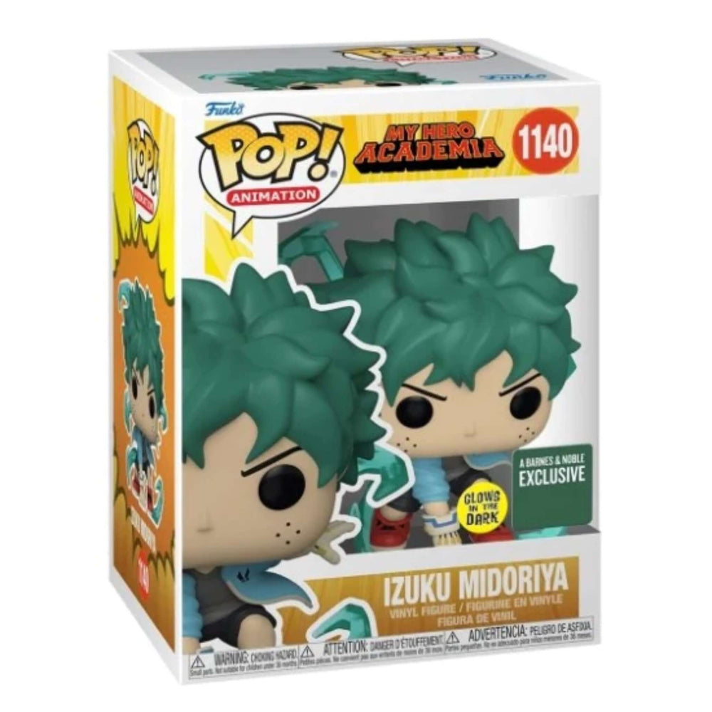 Izuku Midoriya (Jacket) (Glow in the Dark) Funko Pop! BARNES & NOBLE ...